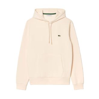 Lacoste Sh9623 Fleece Hoodie - - Sweatshirts & Hoodies - Herren - Beige - XL