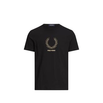 Fred Perry T-shirt &agrave; col rond en coton