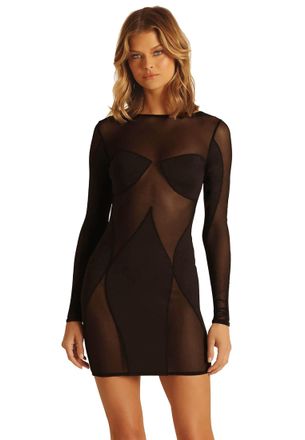 OW Intimates Damen Sierra Dress, Schwarz, L EU