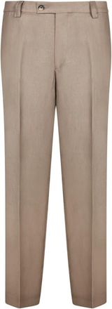 Dell'Oglio Homme, Pantalons, Beige, Taille: M Slim-fit Pantalons
