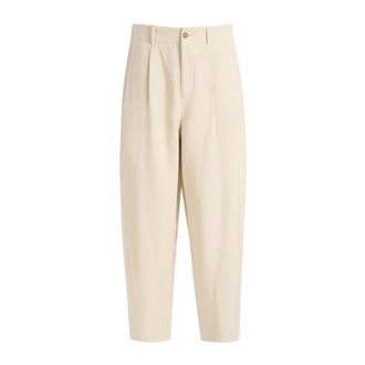 Maison Kitsun&eacute; Herren, Hosen, Beige, XLGr&ouml;&szlig;e