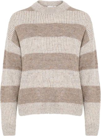 Ichi Ichi, Femme, Pulls, Multicolore, Taille: 40 FR Tricot ras du cou