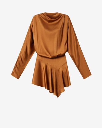 Isabel Marant Robe Neline - Femme - Caramel - Taille34 - Isabel Marant