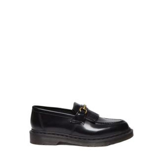Dr. Martens Schwarze- polierte- glatte Loafer mit Fransen - - Shoes - Herren - Schwarzk - 37 EU