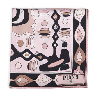 Pucci Femme, Accessoires, Multicolore, Taille: ONE Size Carr&eacute; en twill de soie &agrave; imprim&eacute; Pesci