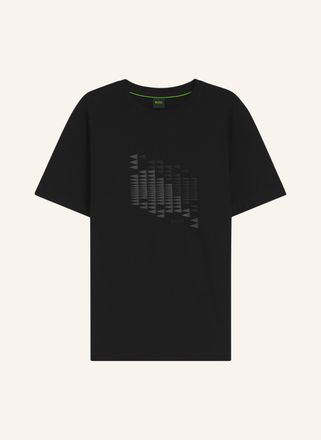 HUGO BOSS T-Shirt Ts_Network Flag Regular Fit schwarz
