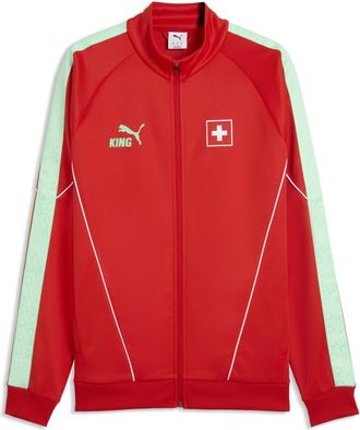 Puma Schweiz KING Anthem Jacke Herren, Accessoires, Rot, XXL