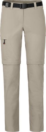 Bergson Bennett Zipp-Off | Damen Wanderhose, vielseitig, pflegeleicht, Feather Gray [743], 72 - Damen