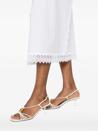The Nina Studio Maya Long Swimwear Skirt - White