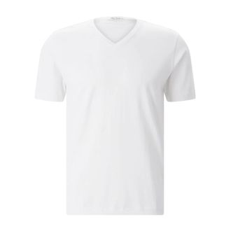 Stefan Brandt V-Ausschnitt T-Shirt - - Tops - Herren - Wei&szlig; - 3XL
