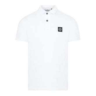 Stone Island Piqu&eacute;-weave Polo Shirt
