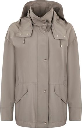 Moorer Femme, Manteaux, Beige, Taille: 44 FR Parka Gala-Knp