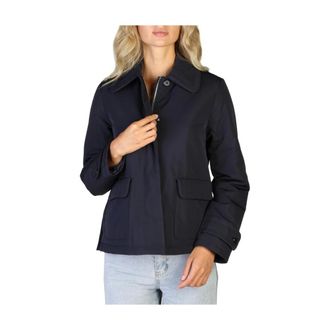 Geox Femme, Vestes, Bleu, Taille: 48 FR Bomber Jacket