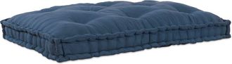 vidaXL Sofakissen Indigo 120 x 80 x 12 cm Stoff vidaXL