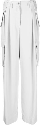 Dries Van Noten Casual Hose - Hellgrau