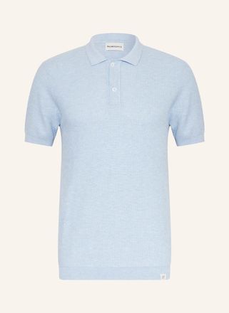 Nowadays Nowadays Strick-Poloshirt blau