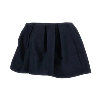 Shushu/Tong Faltenrock Mini - - Skirts - Damen - Blau - 2XS
