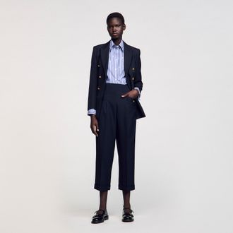 Sandro Weit geschnittene Hose