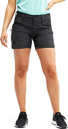 RevolutionRace Hike & Dive Shorts pour Femme, Short de Randonnée Hybride et Short de Bain pour Toutes Les activités Outdoor, Black, XS