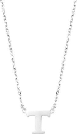 Isabel Bernard Halskette - T Whitegold Saint Germain Chlo&eacute; 14 Karat Collier - Gr. unisize - in Silber - f&uuml;r Damen