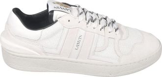 Lanvin Homme, Chaussures, Blanc, Taille: 40 EU Clay Mesh Baskets