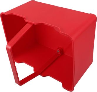 Soimiss Plastik Bierflaschenkorb mit Griff Robuster Wiederverwendbarer Getränketräger Großer Fassungsvermögen Getränkekorb für Bars Ktv Partys Tragbarer Flasc