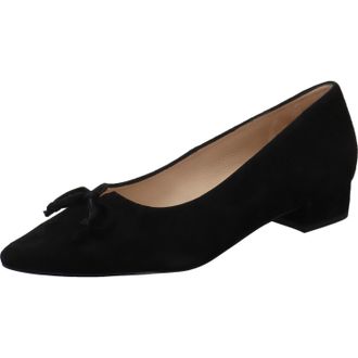 Peter Kaiser Damen - Slipper & Mokassin 72241 in schwarz Rauleder