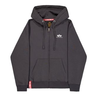 Alpha Industries Herren, Sweatshirts & Hoodies, Grau, LGr&ouml;&szlig;e
