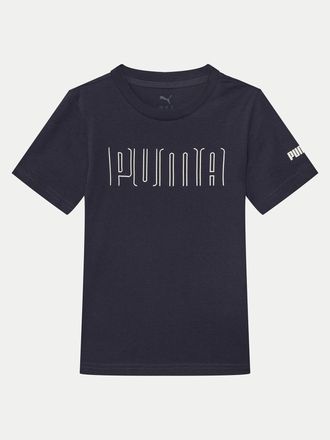 Puma T-Shirt Puma Sport Graphic 685850 Dunkelblau Regular Fit