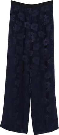 Forte_Forte Pantalons D&eacute;contract&eacute;s - Bleu