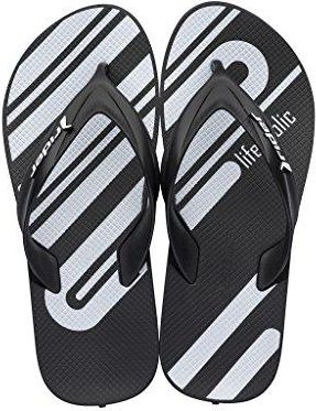 Rider Strike Graphics Tongs pour homme, Noir, 43/44 EU