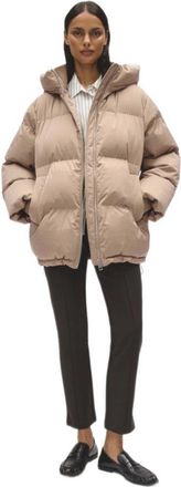 OPUS Kurzjacke natur,Casual,Polyester,Unifarben,Kapuze,Langarm,Regular Fit