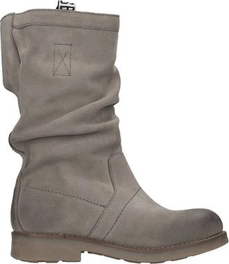 Dirk Bikkembergs Femme, Chaussures, Gris, Taille: 36 EU Bottes en daim