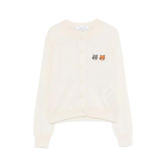 Maison Kitsun&eacute; Damen, Strickwaren, Beige, XSGr&ouml;&szlig;e