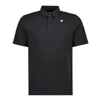 K-Way Schwarzes Vincelle Polo-Shirt - - Tops - Herren - Schwarzk - M