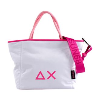 Sun 68 Jacqueline Nylon Shopper - - Bags - Damen - Wei&szlig; - ONE SIZE