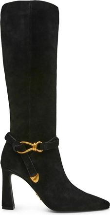 Steve Madden Stiefel - Boots Nero Camoscio - Gr. 37 (EU) - in Schwarz - f&uuml;r Damen