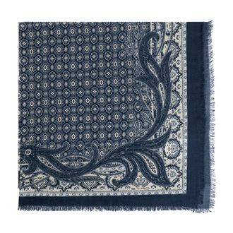 Etro Wollschal - - Accessories - Herren - Blau - ONE SIZE