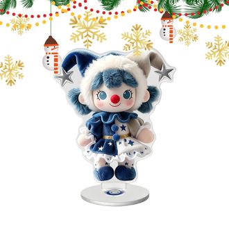 Generico Weihnachtstische für Tische, saisonale Dekoration für Zuhause, Feiertage, 2D-Acryldekoration, niedlich, für Urlaub, Hochzeit, Party, Haus, Wohnzimmer