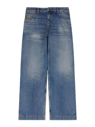 Emporio Armani Straight Leg Jeans - Blau