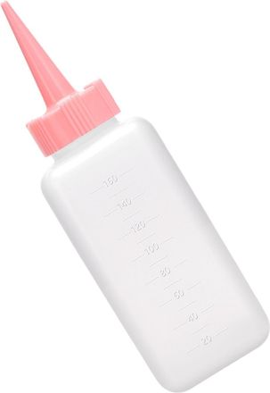 Generic Quetschflaschen f&uuml;r Gew&uuml;rze, 160 ml, gemessene Haarfarbe, durchscheinende Gew&uuml;rzflasche f&uuml;r Saucen, Ketchup, Grill, Sirup, Farbe