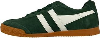 Gola Baskets basses Harrier Suede pour homme, Evergreen Off White Cma192in, 49 EU