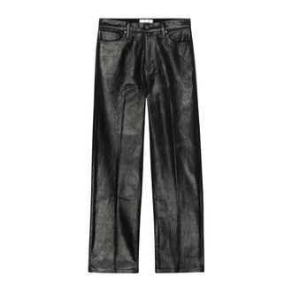 Frame Denim Le Sleek Straight - - Trousers - Damen - Schwarzk - W28
