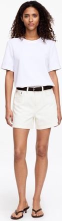 Arket Jeansshorts -Wei&szlig;