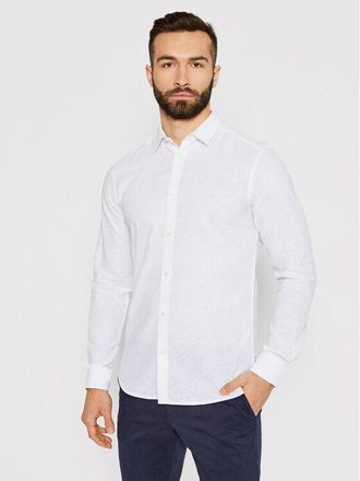 Only & Sons Hemd Caiden 22012321 Wei&szlig; Slim Fit