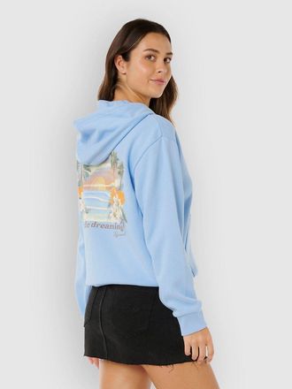 Rip Curl Poolside Relaxed Sweatjacke light blue