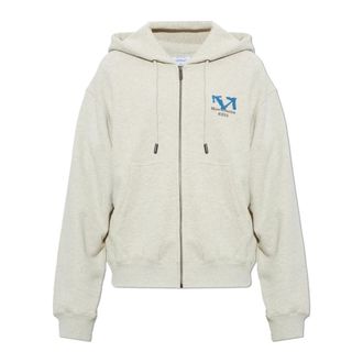 Off-white Arrow Hoodie - - Sweatshirts & Hoodies - Herren - Grau - 2XL