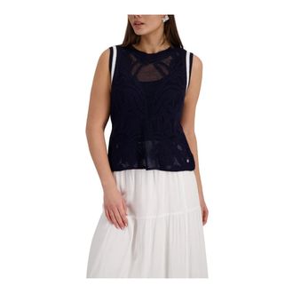 Monari Damen, Strickwaren, Blau, SGr&ouml;&szlig;e