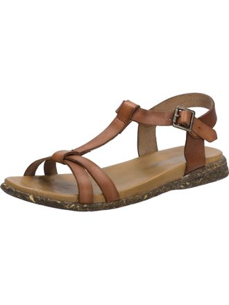 Josef Seibel Damen Sandaletten Fabricia 01, Frauen Sandalen,Weite G (Normal),Freizeitschuhe,offene Schuhe,Strandschuhe,Cognac,36 EU