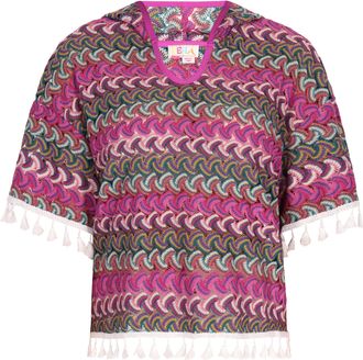 Izia Kapuzenpullover Damen Rosa Mehrfarbig